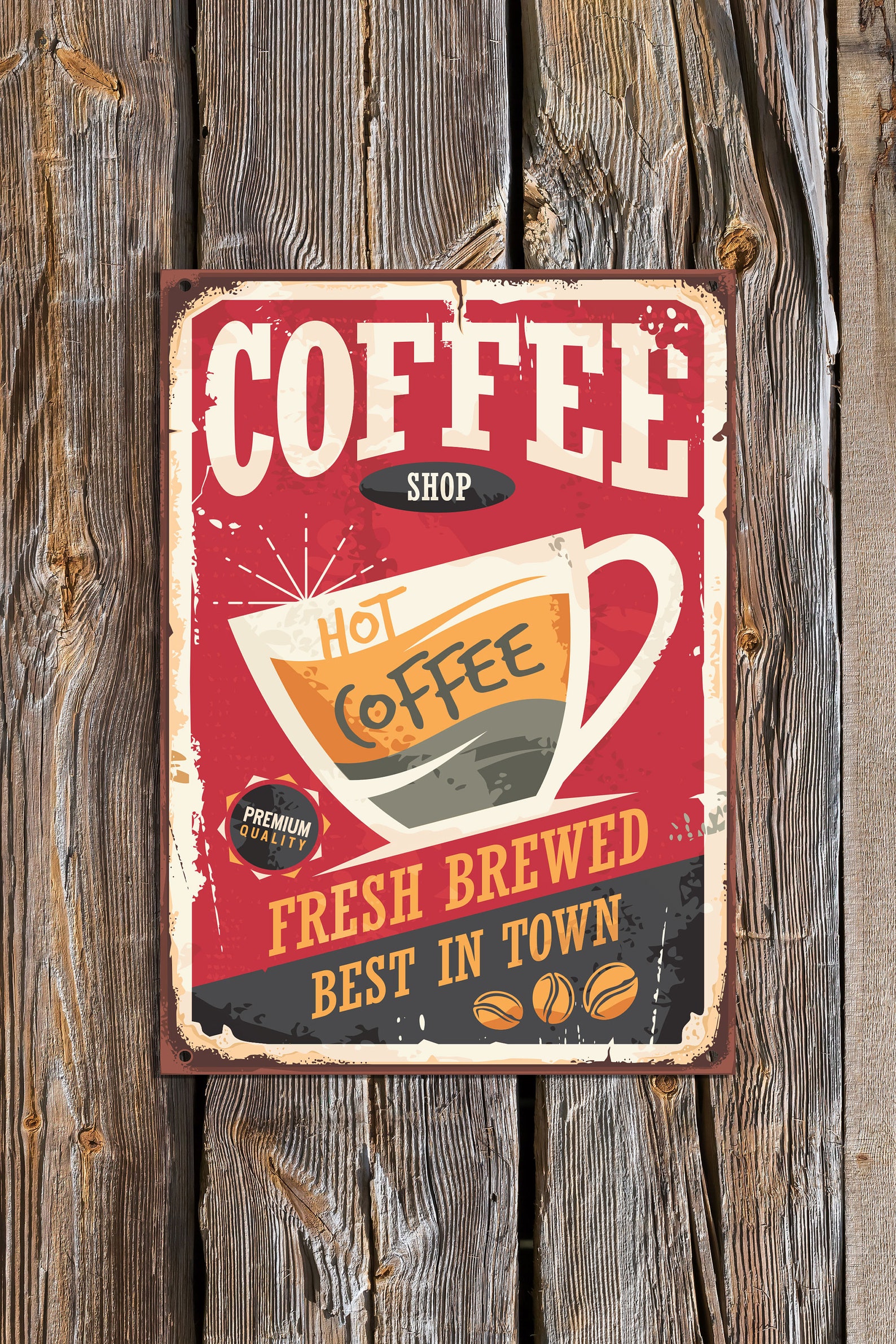 Coffee Vintage Metal Sign for CAFE Bar or Restaurant Wall | Etsy