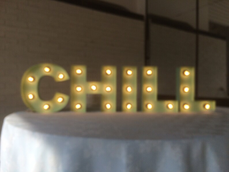 15 inches Large Marquee Letters light up large marquee | Etsy