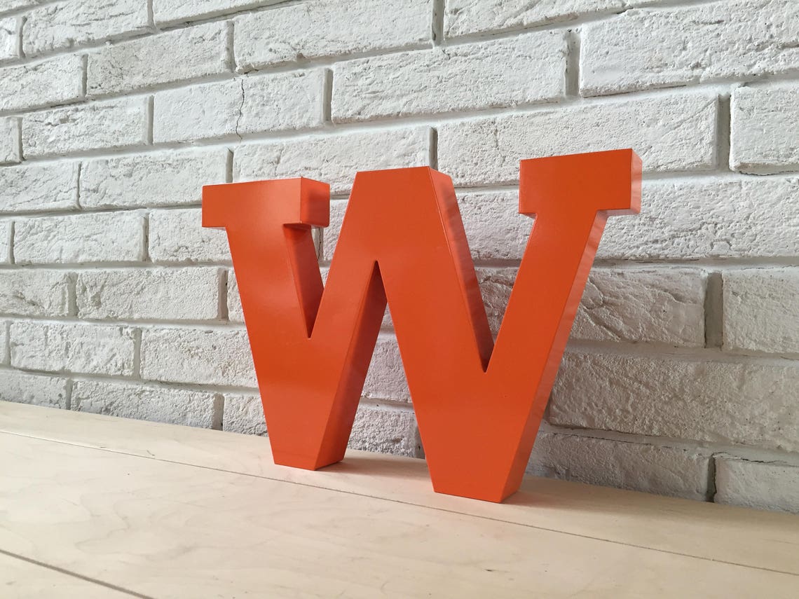 Large Metal Letters for Outdoor or Indoor Use Wall Decor | Etsy