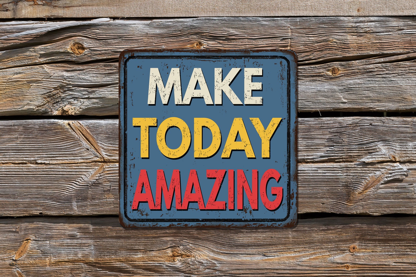 Wall Decor Sign. Make Today AMAZING. Gift for Family, Gift for Friend ...