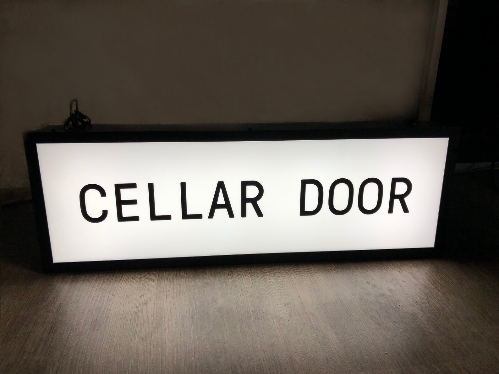 Personalised Light Box Illuminated Sign. Light up Sign, Illuminated on ...