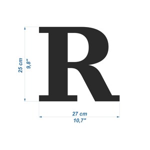 Large Metal 3D Letters Custom Order - Etsy