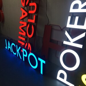 Custom LED Letters by Signmaker - Etsy