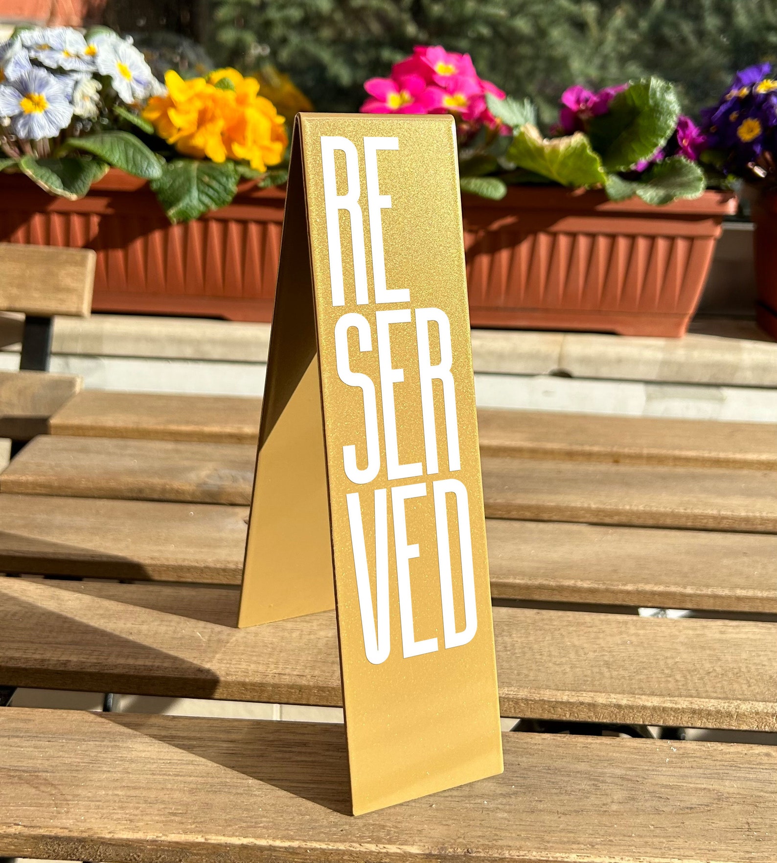 Metal Reserved Signs-hotel-bar-coffee Signs, Corporate Events Signs ...
