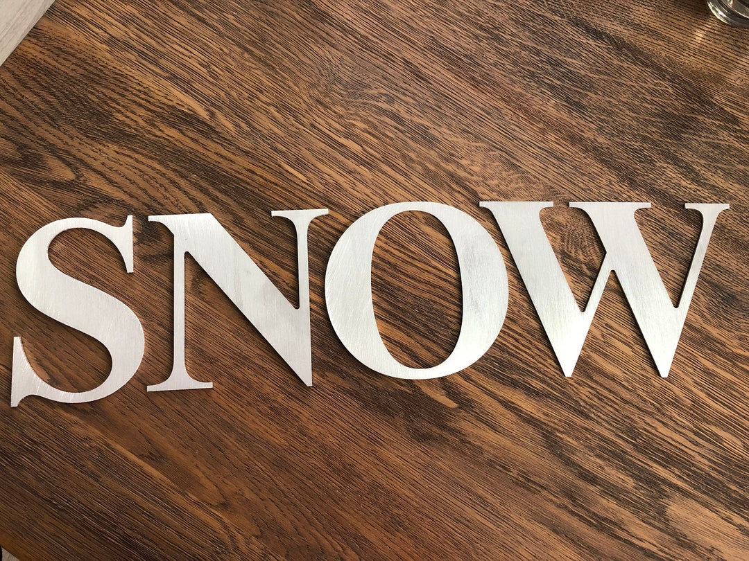 Metal Letters Custom Sign Small Metal Letters or Large Metal Letters ...