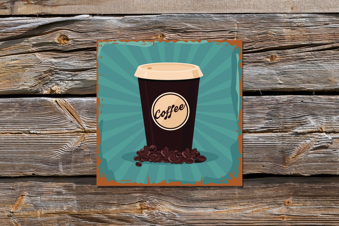 Coffee Signs Set of 3 for Coffee Shop Wall Decor, Coffee Lover Gift ...