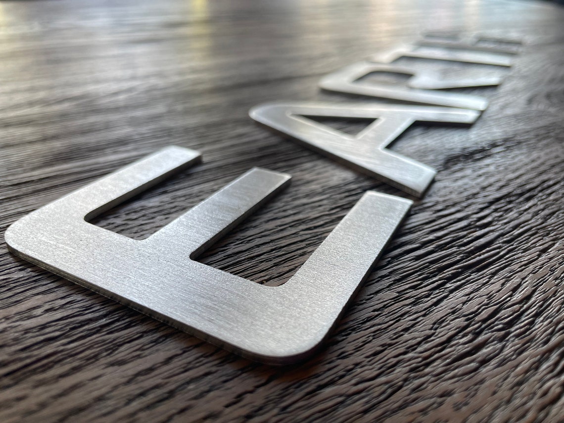Custom Sign. Metal Letter. Wall Sign Metal Letters. Metal Letters ...