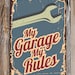 Vintage Plaques, One Way, Sign, Retro Sign, Reproduction, Home Decor ...