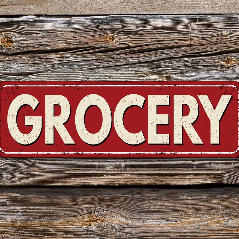 Grocery Sign - Etsy