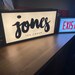 Vintage Light Box Sign, Warm LED Light Box,custom Logo Front Store Sign ...
