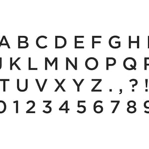 Metal Letters and Numbers for Wall Signs or Wall Decor. Bathroom Wall ...