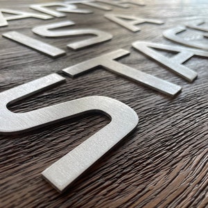 Custom Sign. Metal Letter. Wall Sign Metal Letters. Metal Letters ...