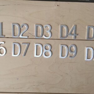 Small Metal Letters Large Metal Letter Metal Sign Metal Letters Metal ...