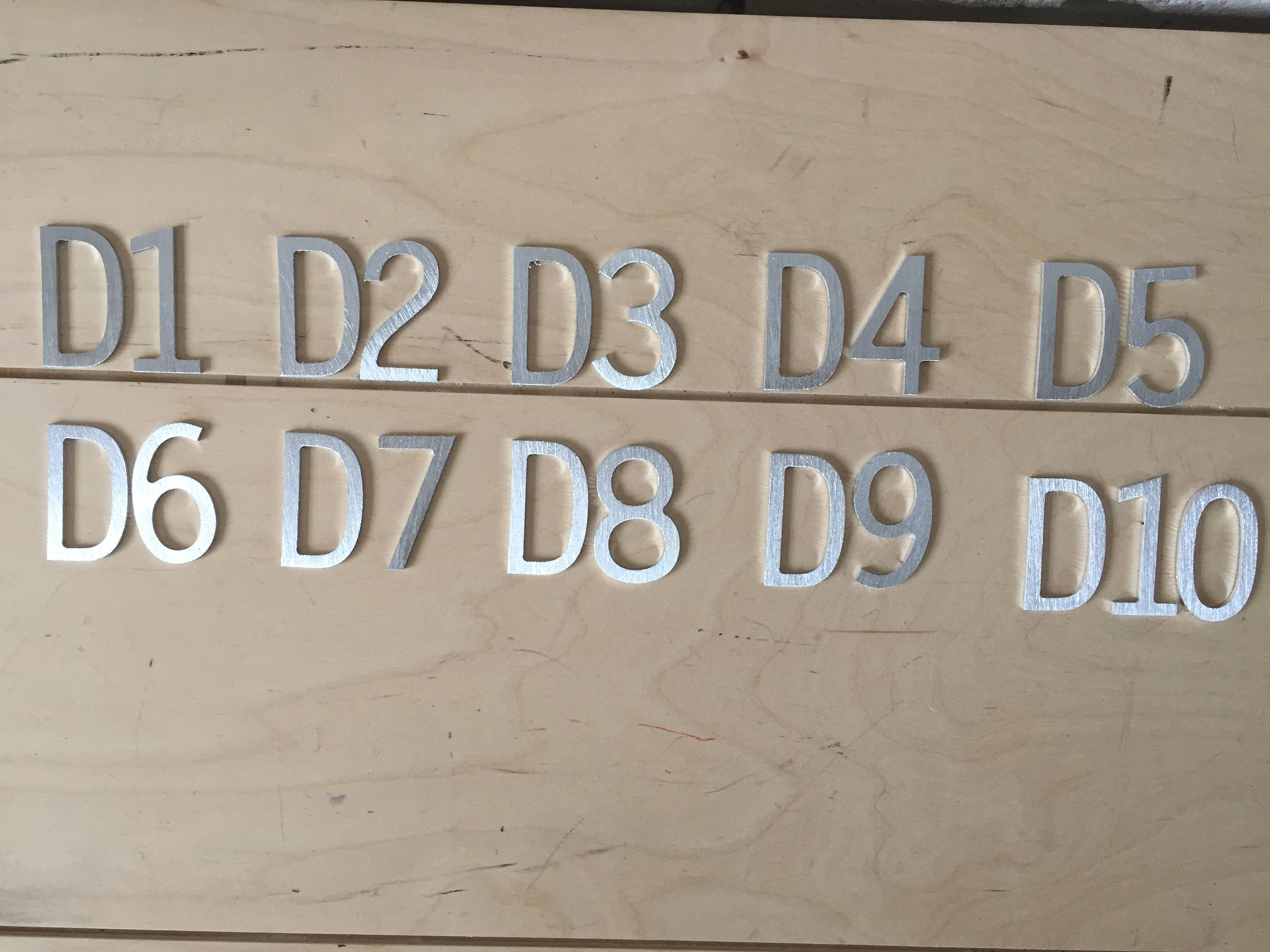 Small Metal Letters Large Metal Letter Metal Sign Metal - Etsy