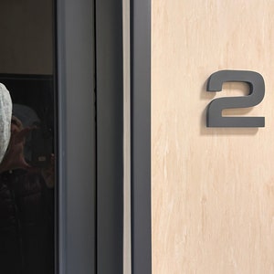 3D Numbers, Room Numbers, Thick 3D Numbers for Hotels, Hospitals ...