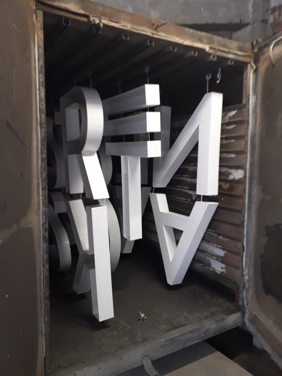 Letras Grandes De Metal Para Exterior Letras Para Puertas De Metal