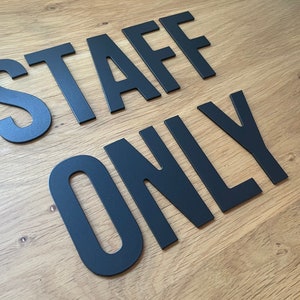 Aluminum Letters for Hotels, Bars, Restaurants, Wall Letters, Metal Cut ...