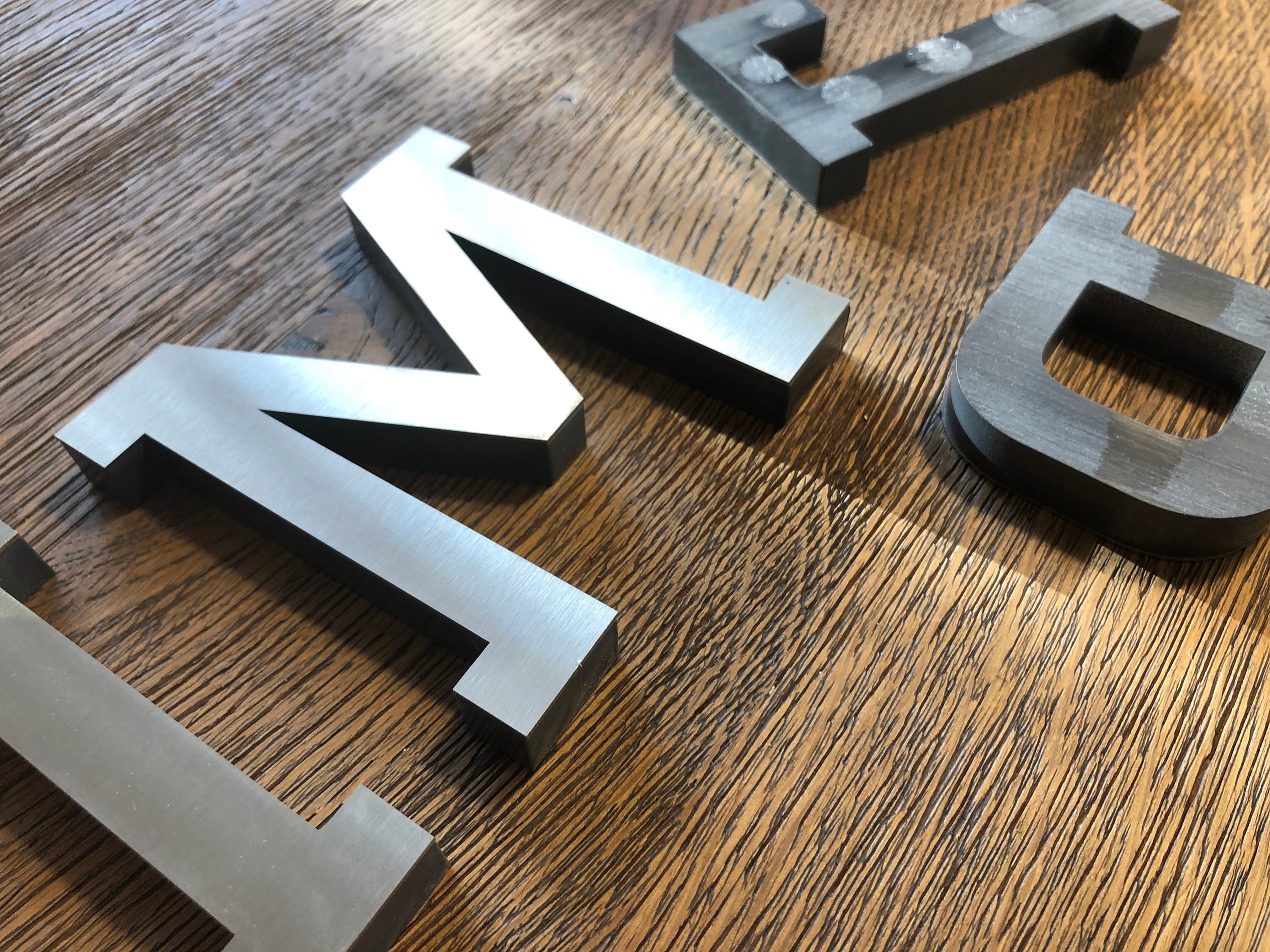 Gold Letters for Wall. 3D Letters for Hotel Rooms. Gold Letters for SPA ...