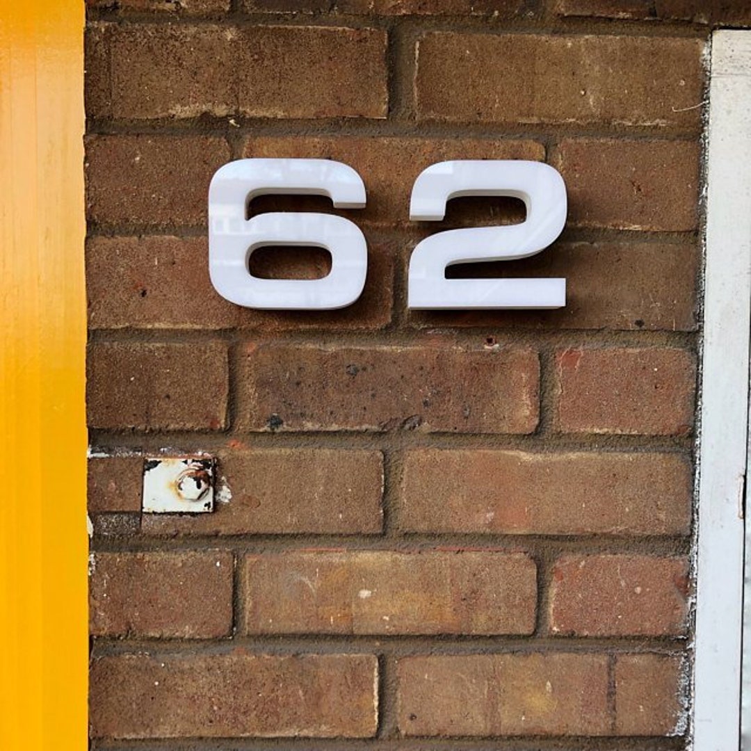 Thick House Numbers for Outdoor Use. Large House Numbers. Address ...