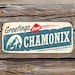 Large Sign Vintage Sign Rusted Sign chamonix - Etsy