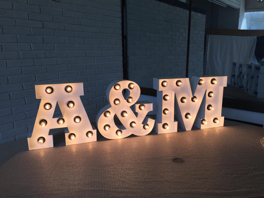 Large LED Letters Store Front Sign - Etsy