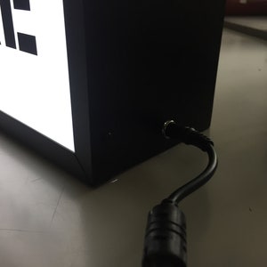 LED Company Sign Double Sided. LED Light Box Sign Board. | Etsy