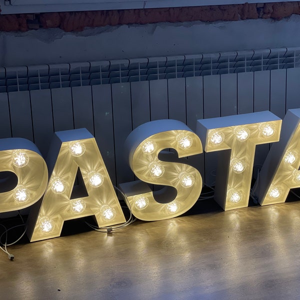 Letter Lights - Etsy