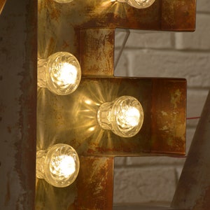 Large Letters for Wall Custom Sign Letters Light UP Light | Etsy