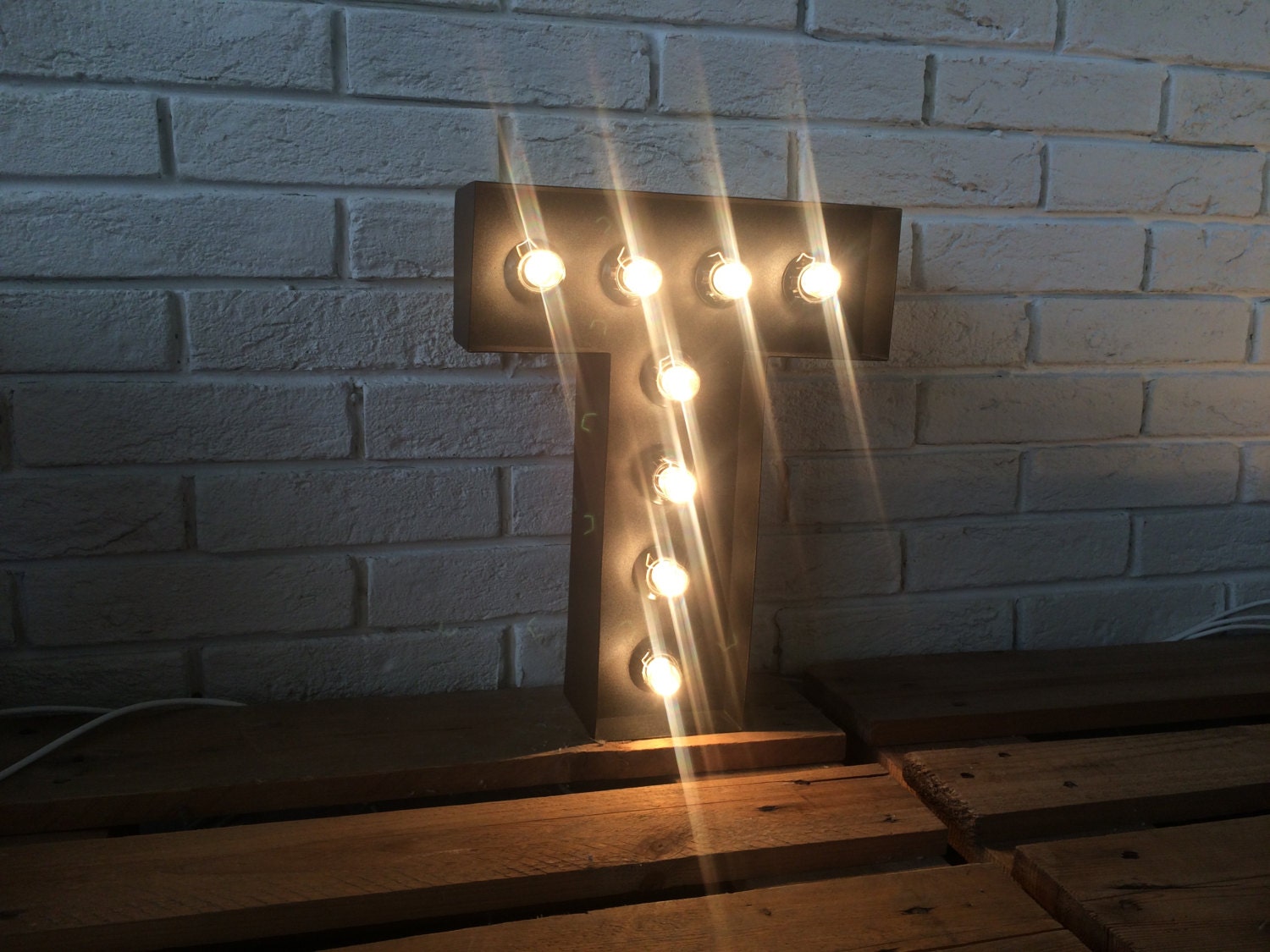 Kitchen or Restaurant Decor LARGE EAT Sign Light up Letters of Metal ...