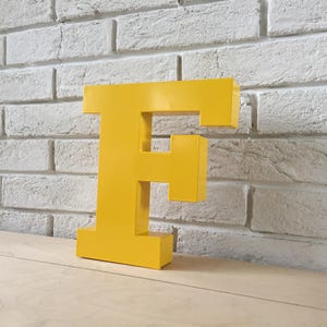 Powder Coated Metal Letters, Painted Wall Letter, Letter Metal, Metal ...