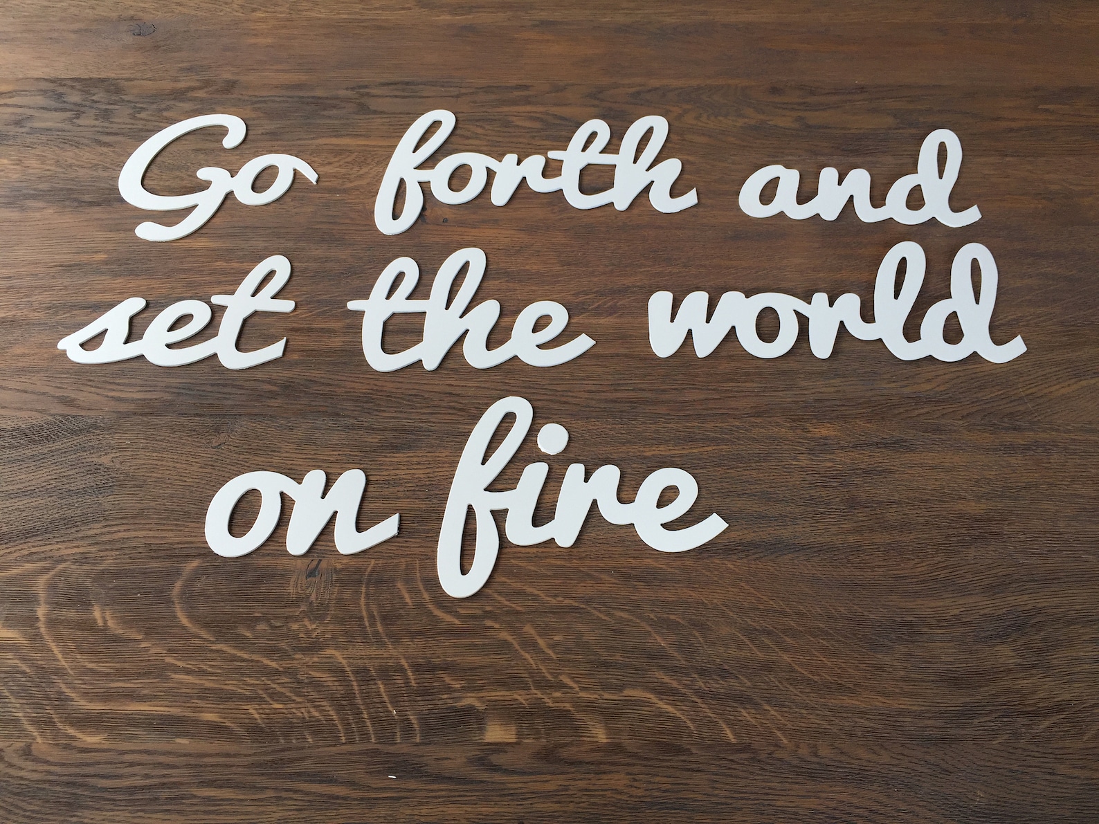 Farmhouse Wall Decor Metal Letters or Words Custom Outdoor Signs. Small ...