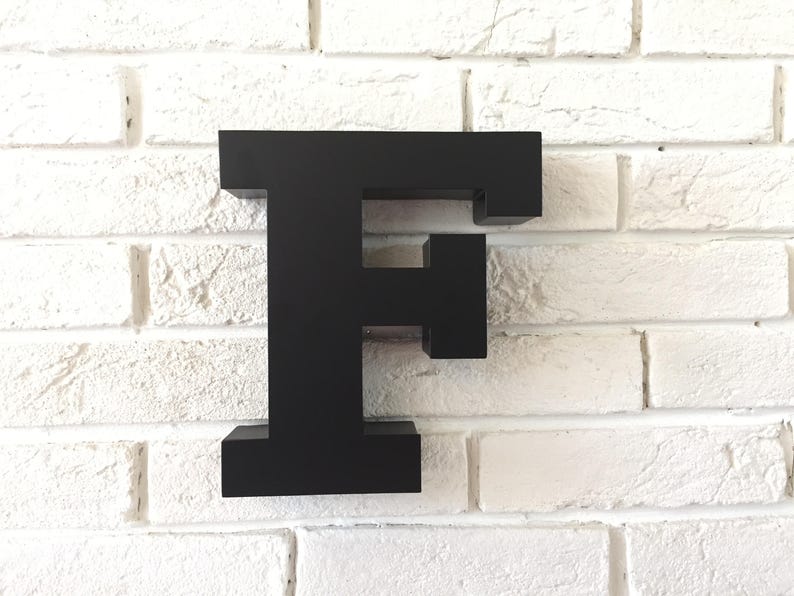 Wall Decor Large Letters Custom Sign. Metal Letters Wall Decor Sign - Etsy