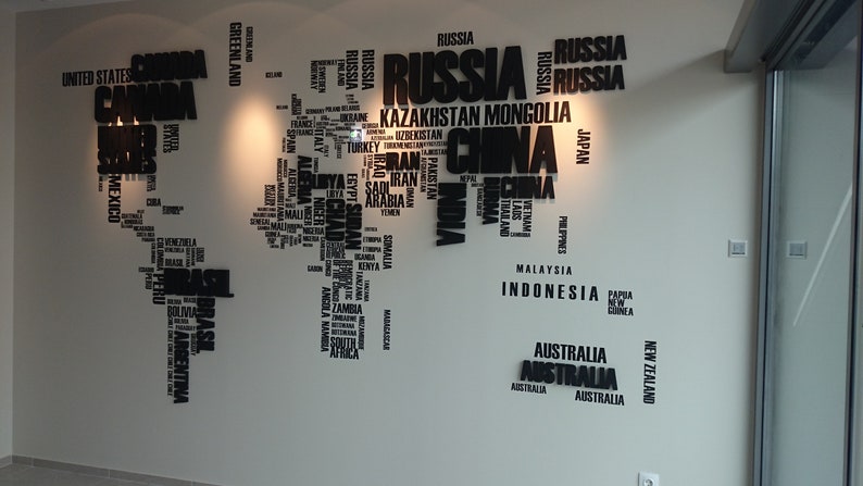 Volume Letters for Office Wall Decor Custom Sign Company 3D - Etsy ...