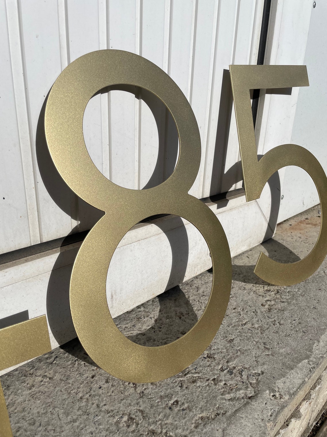 Large House Numbers, Door Sign, Large Numbers and Letters for Outdoor ...