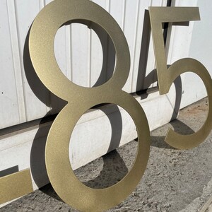 Large House Numbers, Door Sign, Large Numbers and Letters for Outdoor ...