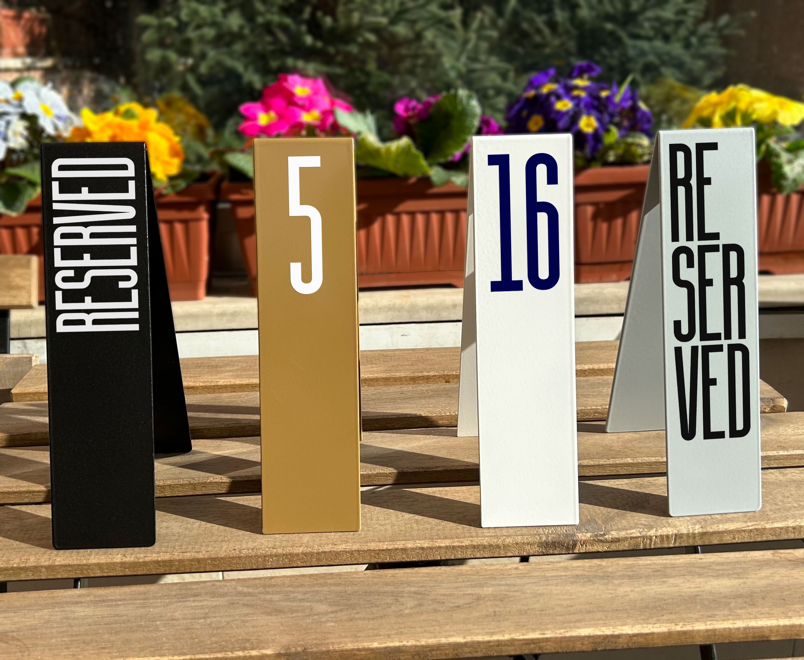 Metal Reserved Signs-hotel-bar-coffee Signs, Corporate Events Signs ...