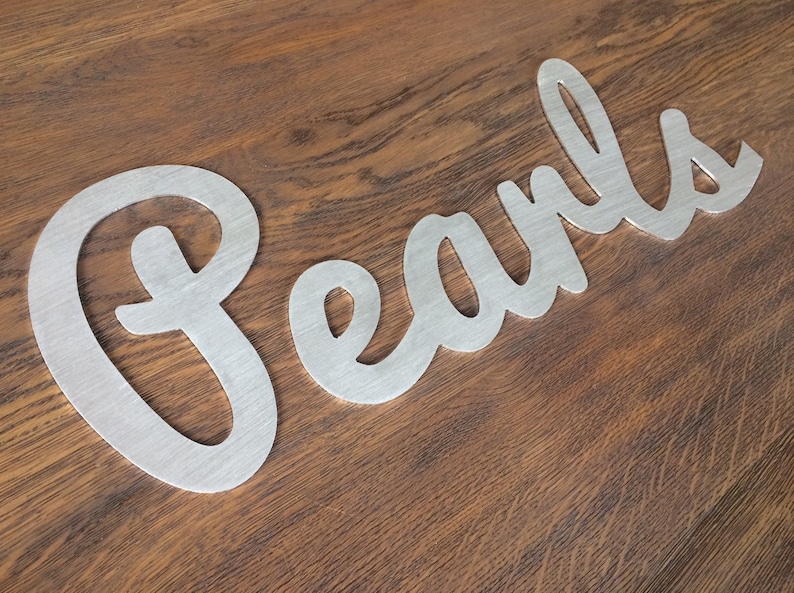Metal Letters, Metal Words, Farmhouse Decor, Word Signs, Word Art Signs ...