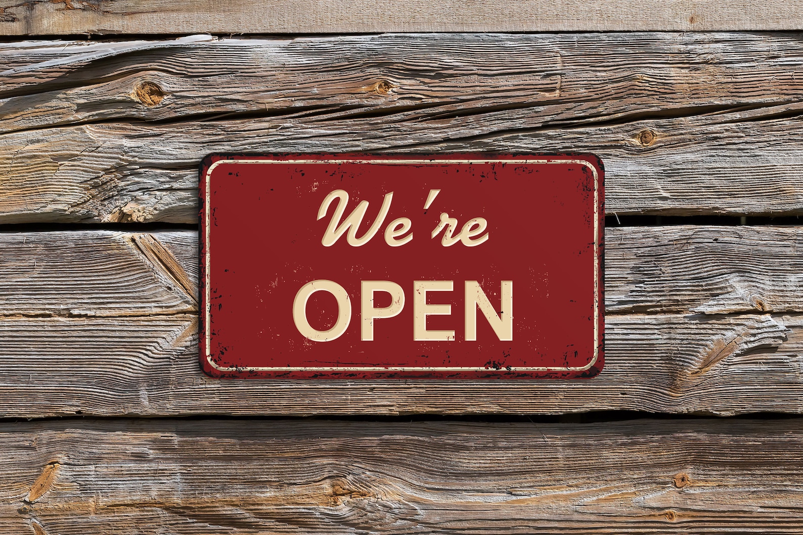 Reversible Open Closed Signs for Business Hanging Open Closed - Etsy