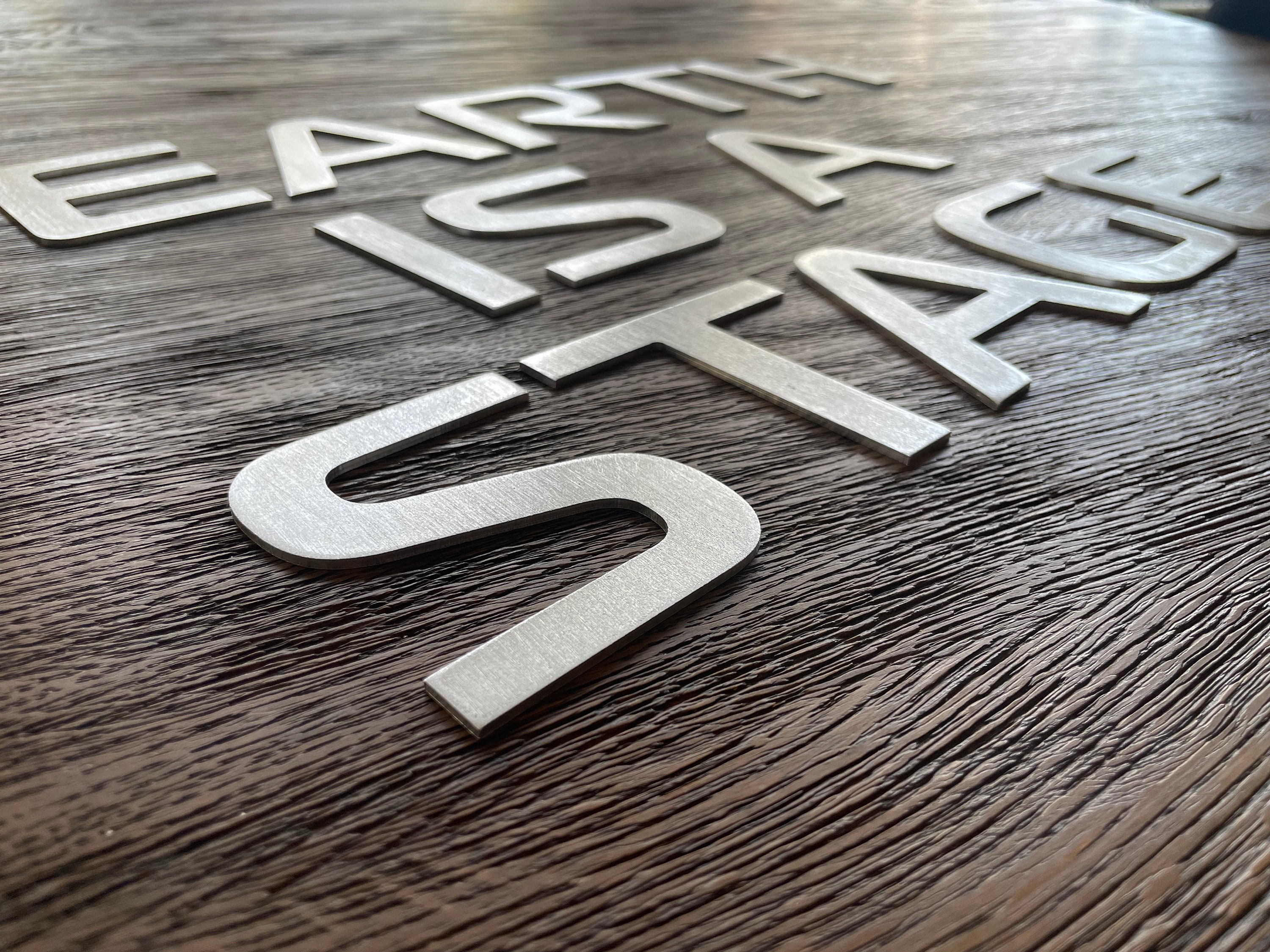 Custom Sign. Metal Letter. Wall Sign Metal Letters. Metal Letters ...
