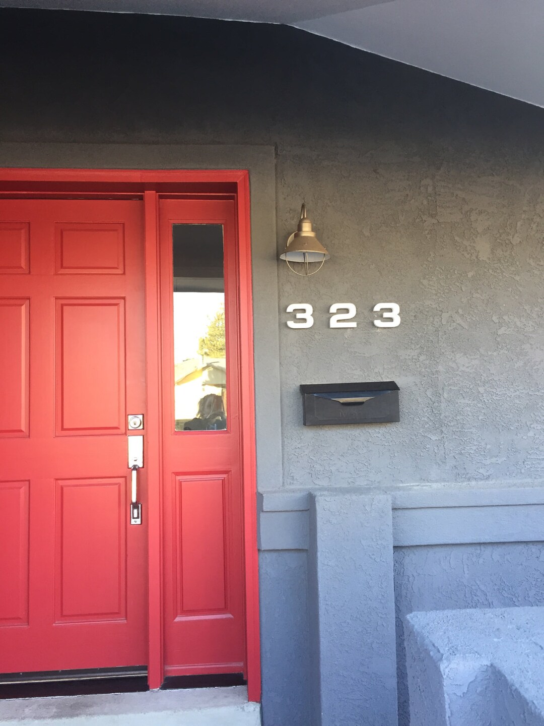 Address Sign Large Thick House Numbers Set - Etsy