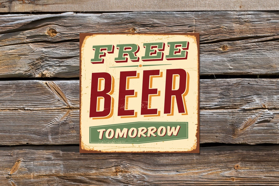 BEER Sign. MAN Cave Sign. Wall Decor Signs. Man Cave Wall - Etsy