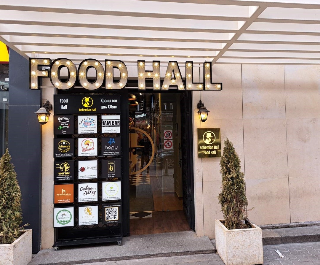 Company Sign Large Letters Lights, Storefront LED Letters, Restaurant ...