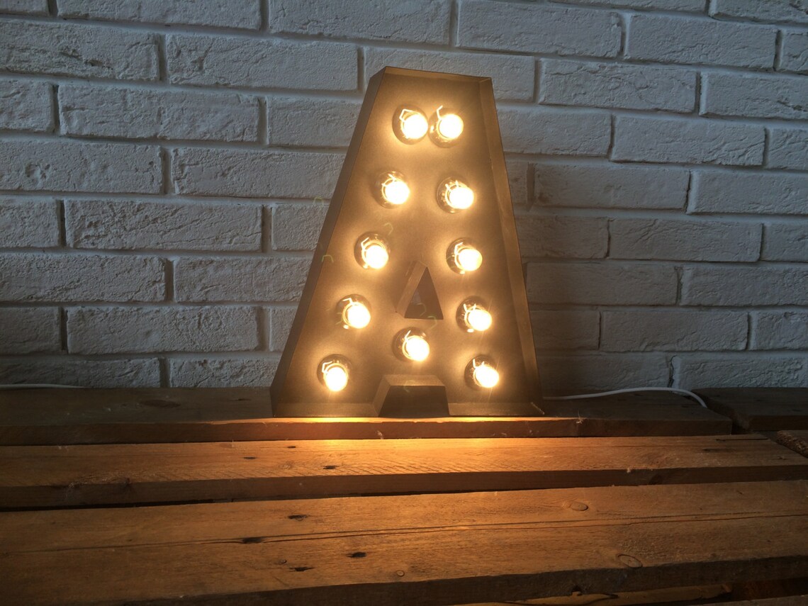 Letters of metal LARGE EAT sign light up kitchen or restaurant | Etsy