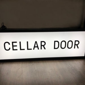 Store Front Light Box Sign. Company LED Sign. Bar Restaurant Light up ...