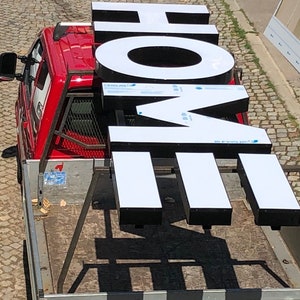 Large Metal Letters With Leds for OUTDOOR,LED Letters, Lluminated Sign ...