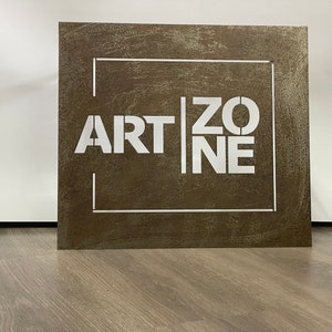 Company Logo Sign, Business Rusty Signage, Personalized Gift for New ...