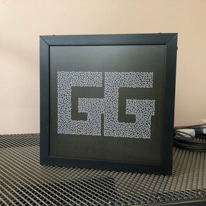 Custom Text Light Box Sign. LED Sign With Your Logo. Cofee & Bar Light ...