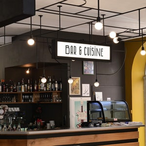 Personalised Light Box Illuminated Sign. Light up Sign - Etsy