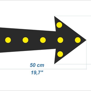 Metal Arrow Light up Wall Decor Industrial, Home Decor Sign, Wall Decor ...