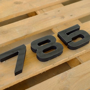 Thick House Numbers for Outdoor Use. Large House Numbers. - Etsy